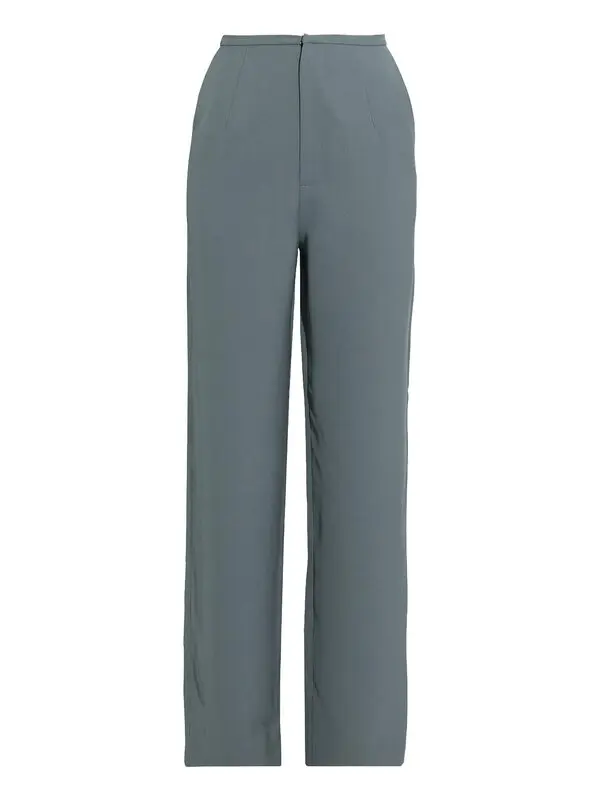 TOTEME Arles Twill Straight-leg Pants - Gray