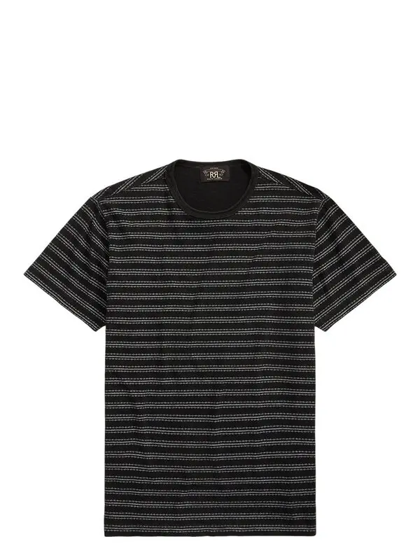 Ralph Lauren Striped Jersey T-shirt - Black Multi