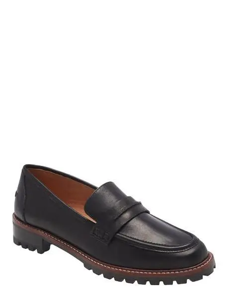 Madewell The Corinne Lug Sole Loafer - True Black