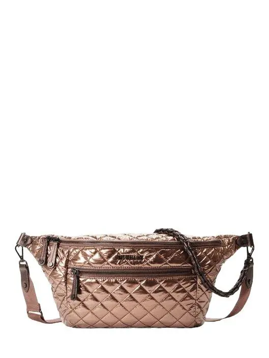 Mz Wallace Crossbody Belt Bag - Copper Metallic Lacquer