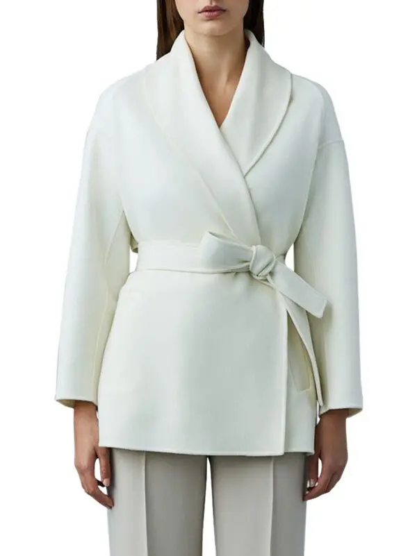 Mackage Tyra Wool Coat - Cream