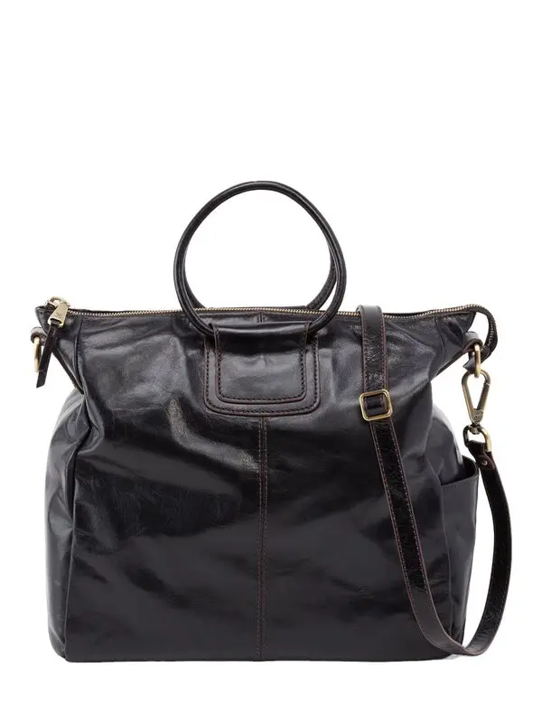 Hobo Sheila Large Satchel - Black