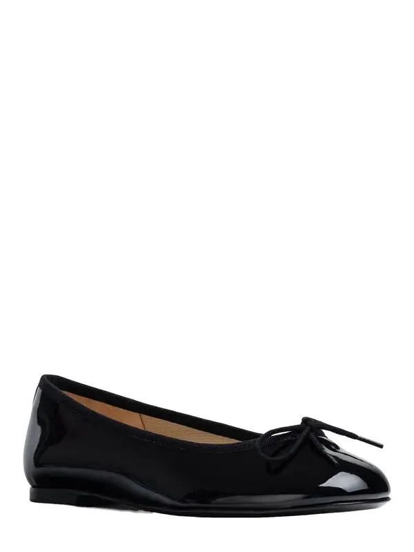 JON JOSEF Barcelona Ballet Flat - Black Patent