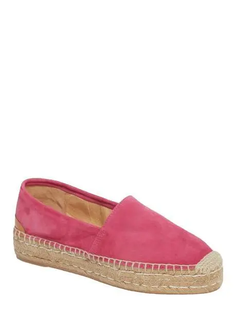 PATRICIA GREEN Abigail Espadrille Slip-on - Hot Pink Suede