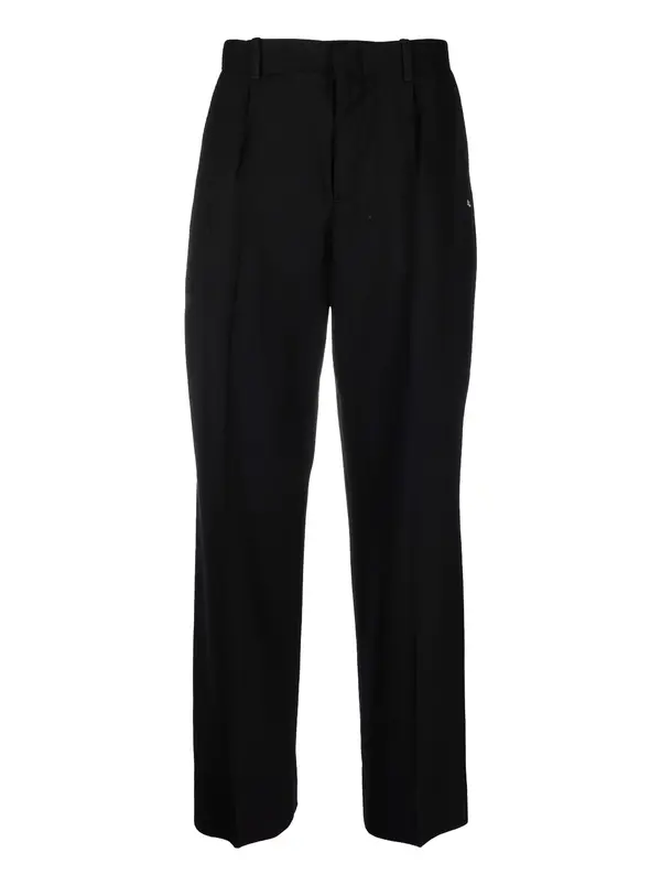 Our Legacy Borrowed Chino Wool Trousers - Black