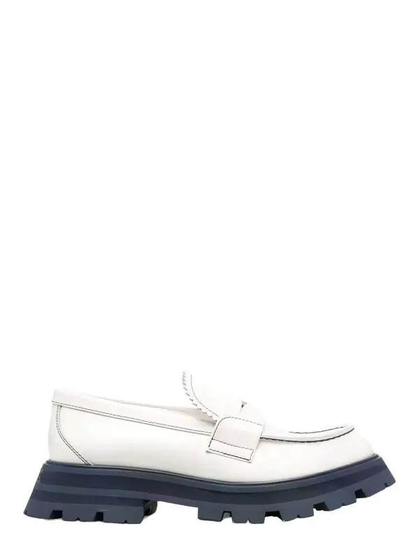 Alexander McQueen Wander Chunky Lug Sole Loafers - White