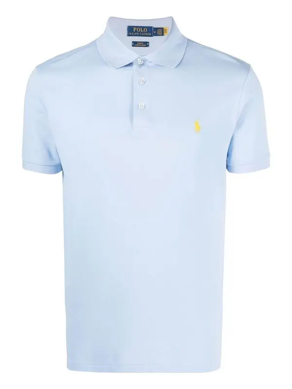 Polo Ralph Lauren Polo Pony Cotton Polo Shirt - Blue