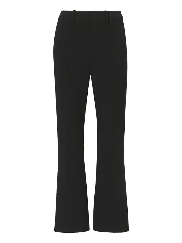 Proenza Schouler White Label Cropped Kick-flare Trousers - Black