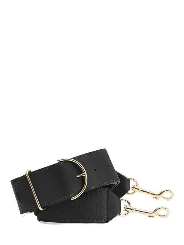 Cuyana Adjustable Wide Luggage Strap - Black