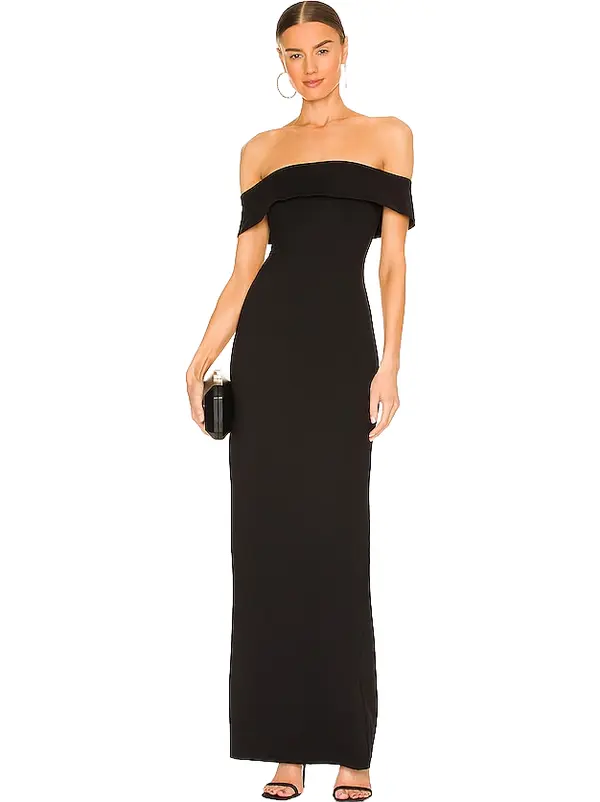 LOVERS AND FRIENDS Galleria Gown - Black