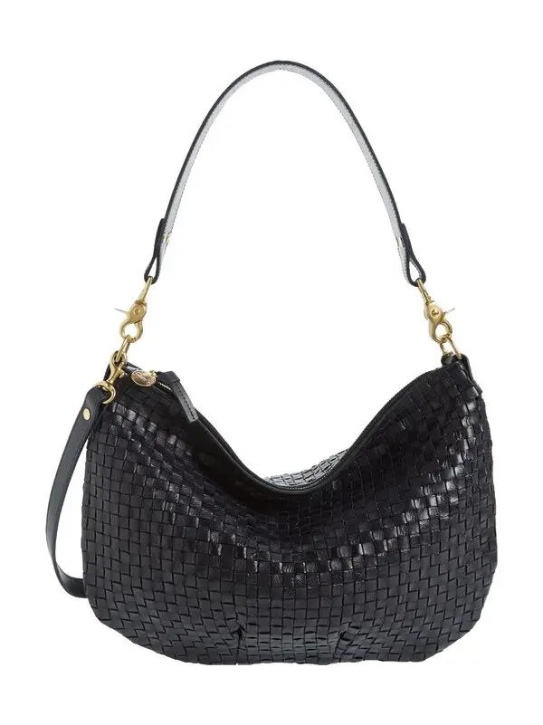 Clare V. Moyen Messenger Bag - Twilight Woven Checker