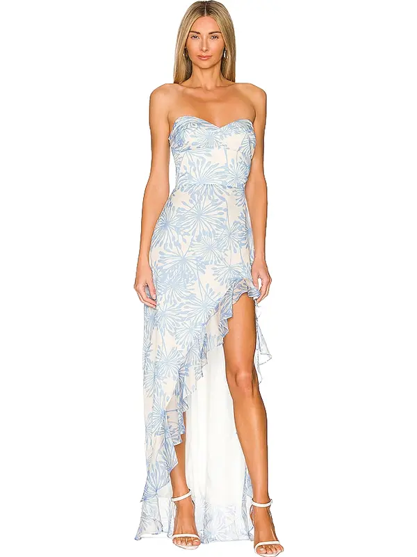 Amanda Uprichard X Eden Gown - Wish Print
