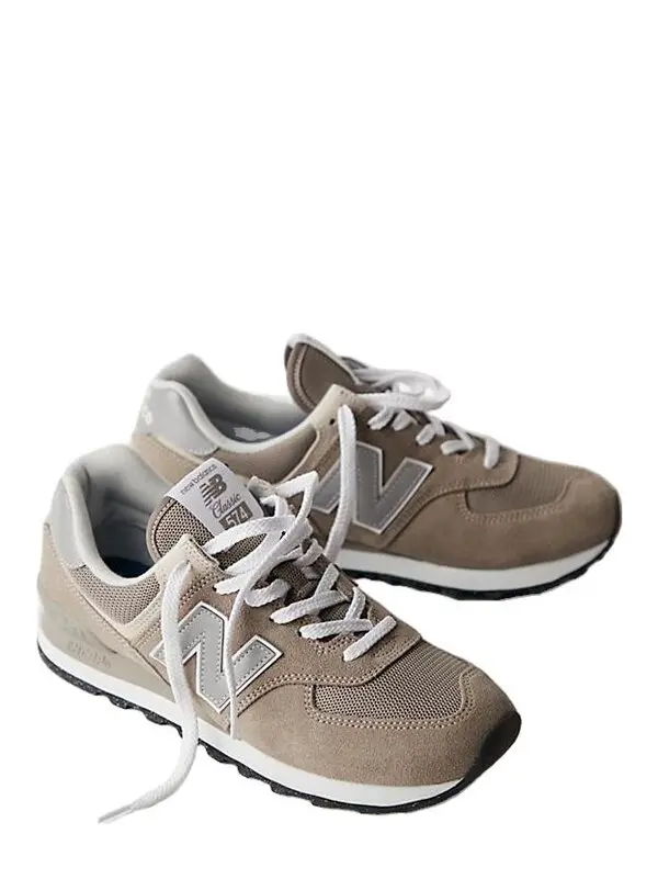 NEW BALANCE 574 Sneakers - Grey/white