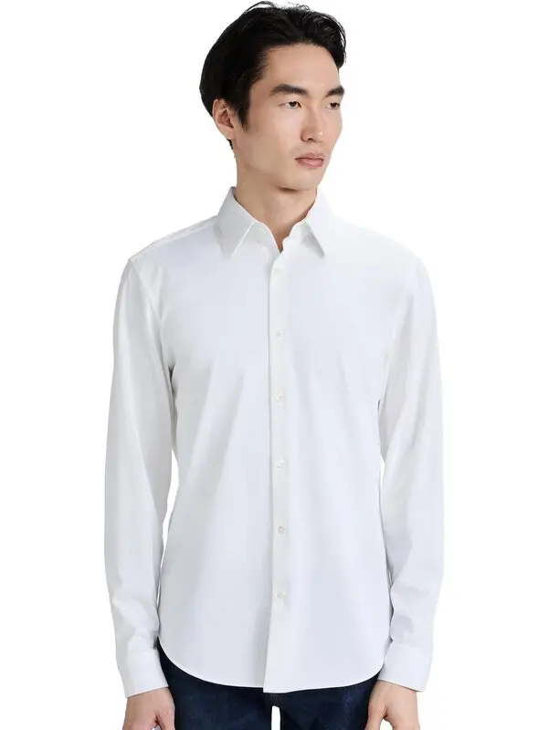Theory Sylvain Structured Shirt - White