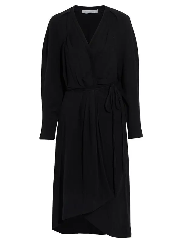 IRO PARIS Botena Linen-blend Dress - Black