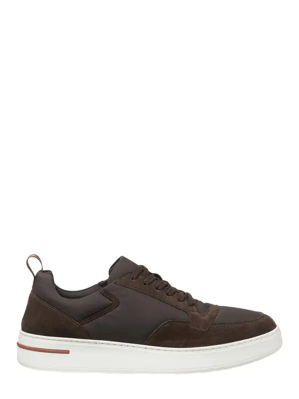 Loro Piana Newport Walk Sneakers - Black Sesame
