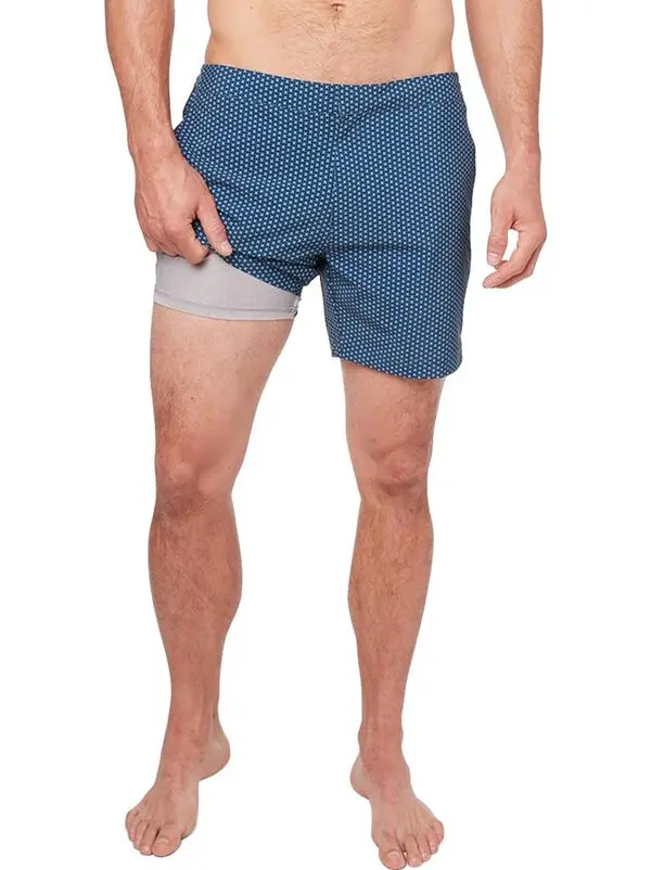 FAIR HARBOR The Sextant Swim Trunks - Navy Juniper