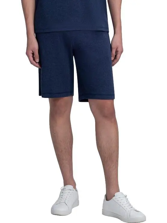 Bugatchi Comfort Knit Shorts - Navy