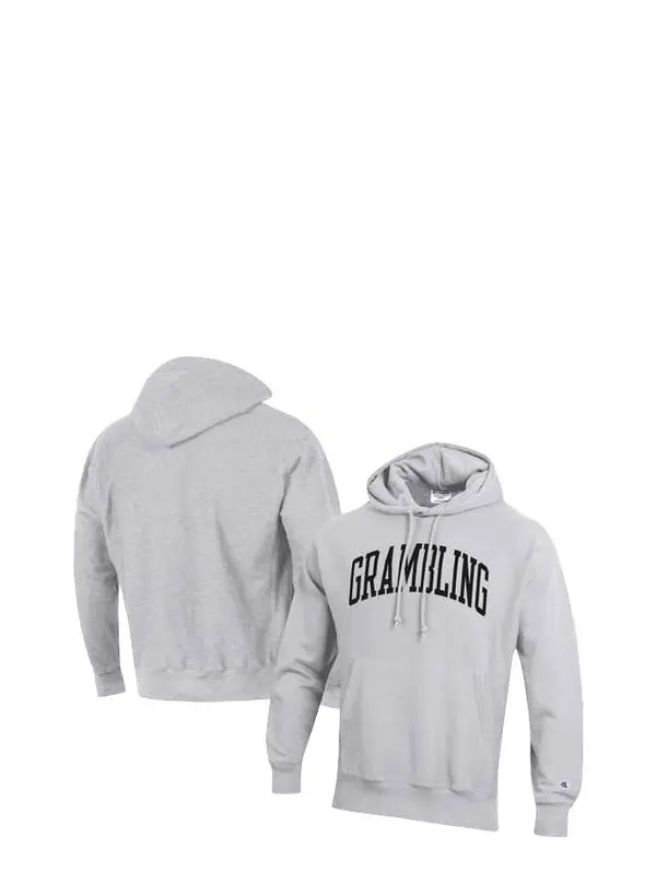 Champion Grambling Tigers Tall Arch Pullover Hoodie - Gray
