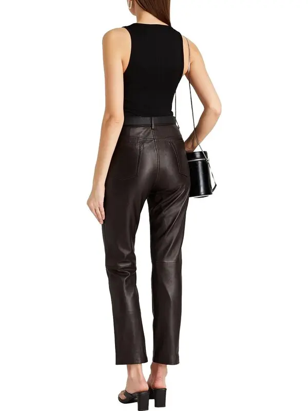 Rag & Bone Ribbed Jersey Tank - Black