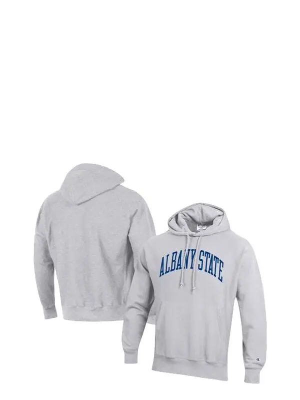 Champion Albany State Golden Rams Tall Arch Pullover Hoodie - Gray