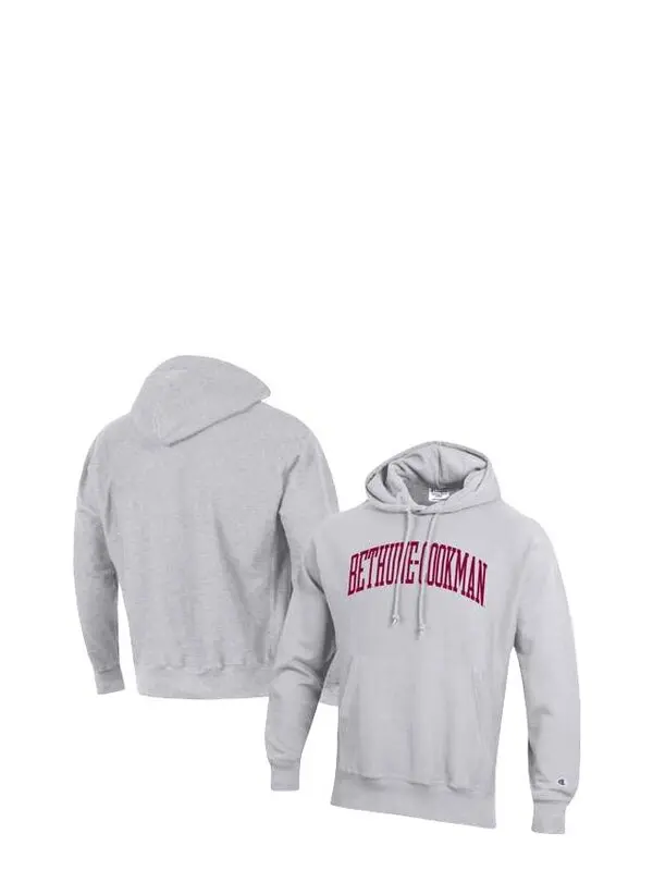 Champion Bethune-cookman Wildcats Tall Arch Pullover Hoodie - Gray