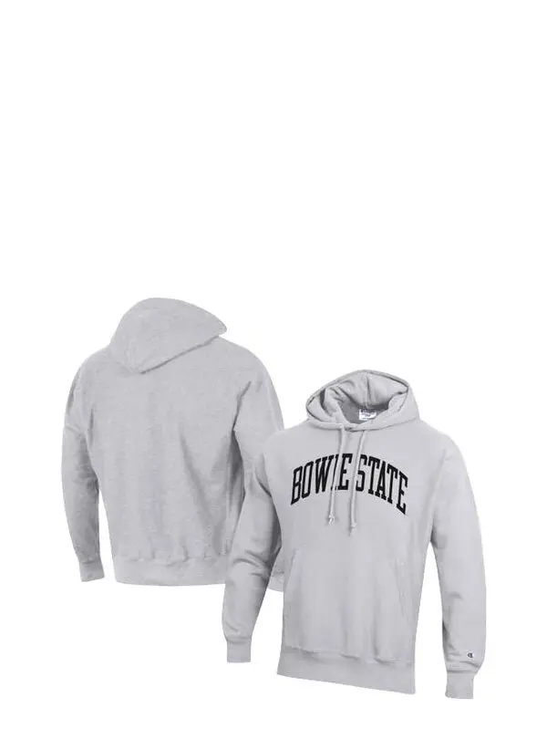 Champion Bowie State Bulldogs Tall Arch Pullover Hoodie - Gray