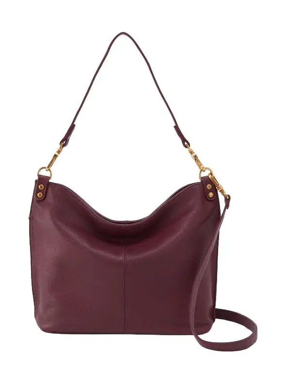 Hobo Pier Leather Tote - Mulberry Glaze