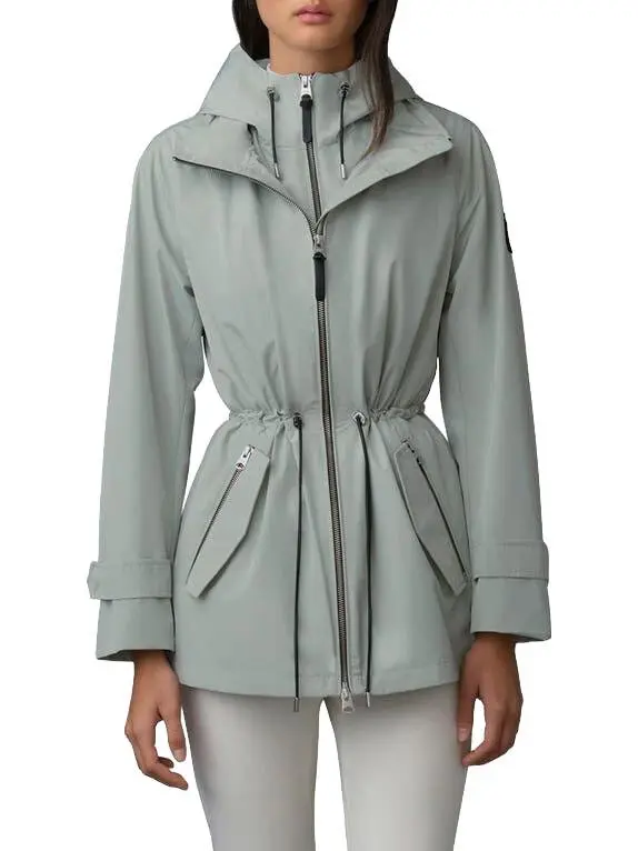 Mackage Melany Hooded Rain Jacket - Jade
