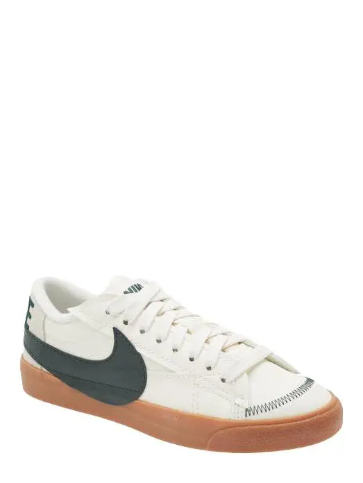 Nike Blazer Low '77 Jumbo Sneakers - Sail/pro Green/gum Brown