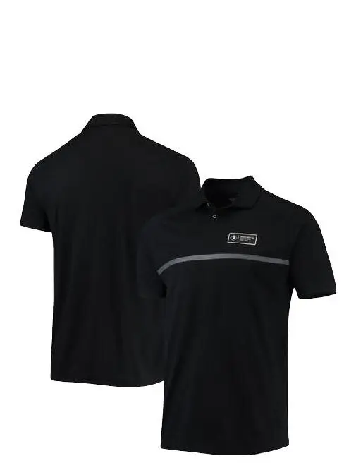 LEVELWEAR Chicago White Sox Sector Raglan Polo - Black