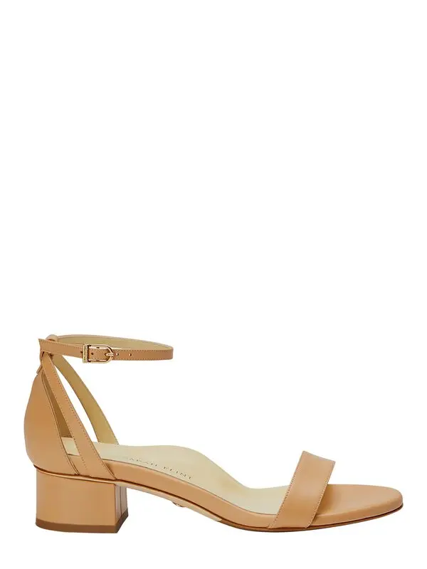 Sarah Flint Perfect Block Sandal 30 - Sand Calf