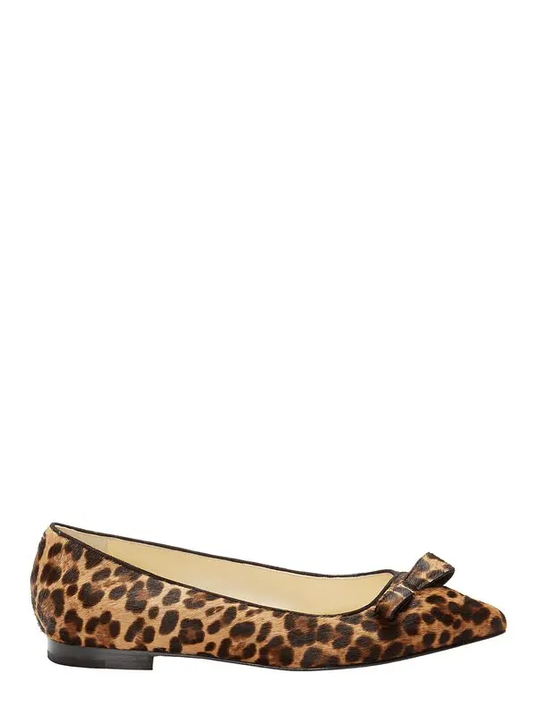 Sarah Flint Natalie Flat - Chocolate Leopard Haircalf
