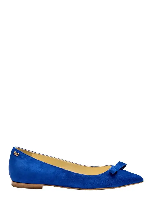 Sarah Flint Natalie Flat - Sapphire Suede