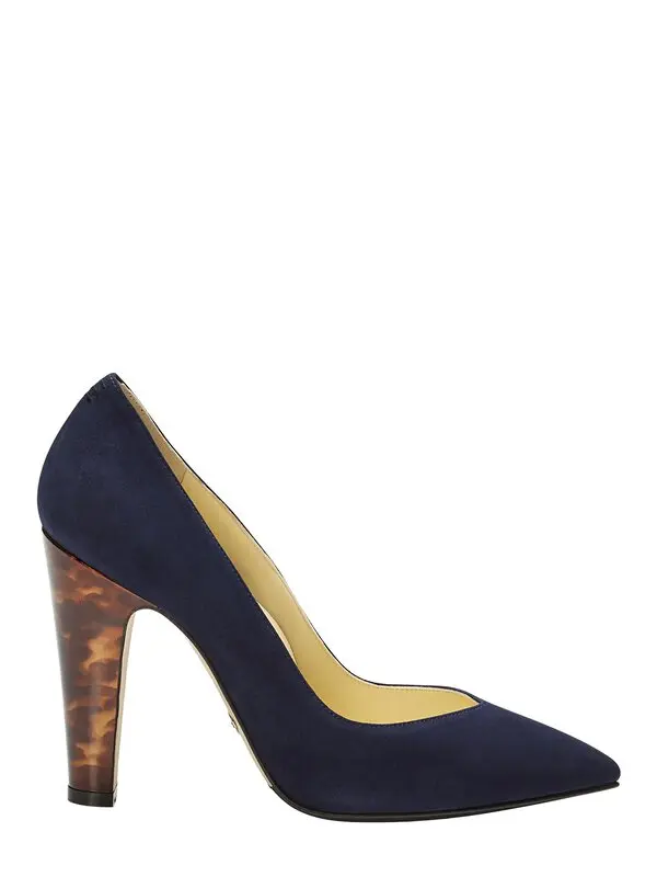 Sarah Flint Perfect Jay 100 Pumps - Navy Suede