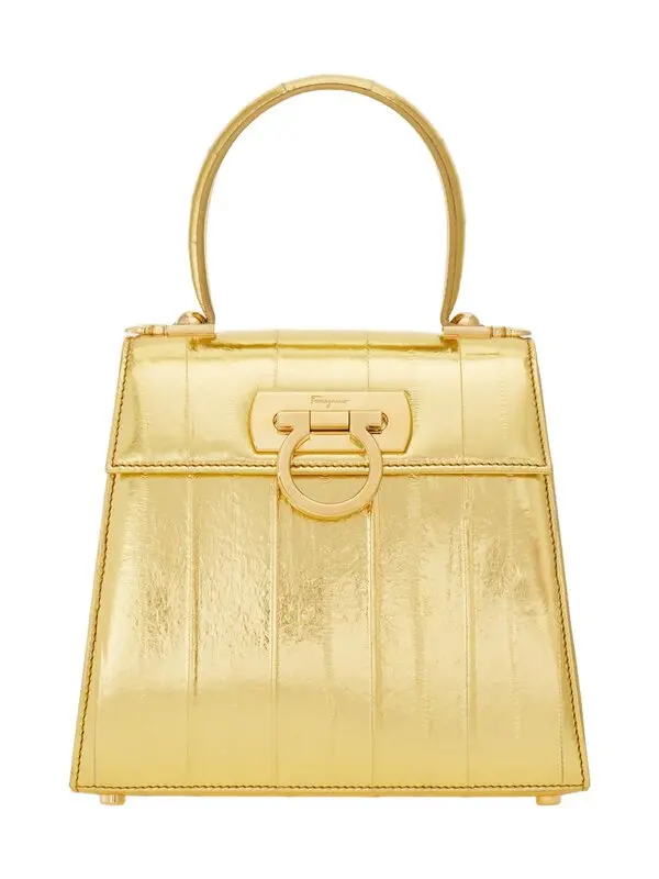 FERRAGAMO Iconic Top Handle - Gold