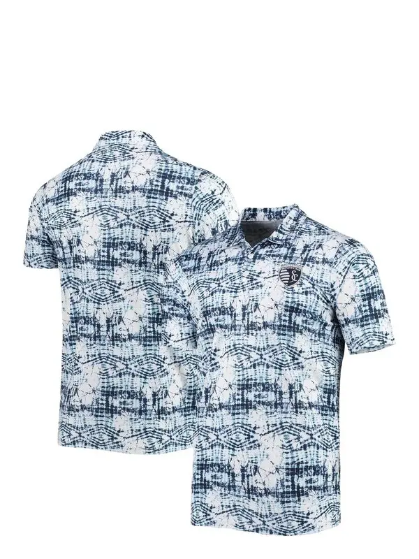 ANTIGUA Sporting Kansas City Vivid Polo - Navy