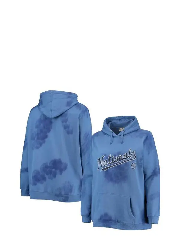 Profile Washington Nationals Cloud Pullover Hoodie - Navy