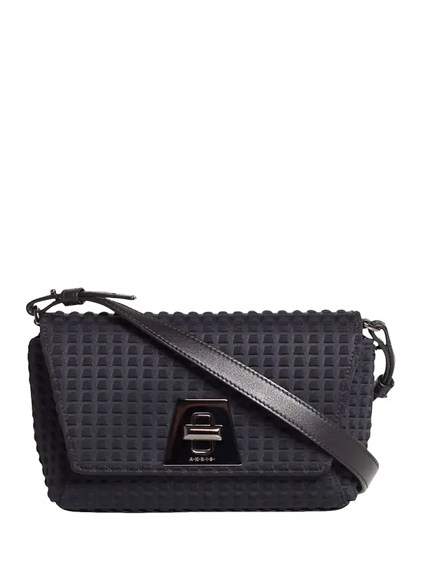 Akris Anouk Little Day Crossbody Bag - Black
