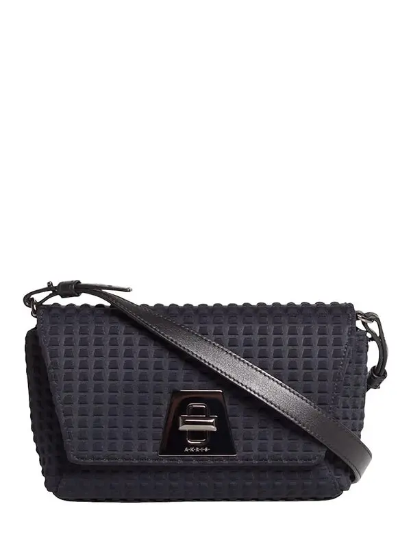 Akris Anouk Little Day Crossbody Bag - Black