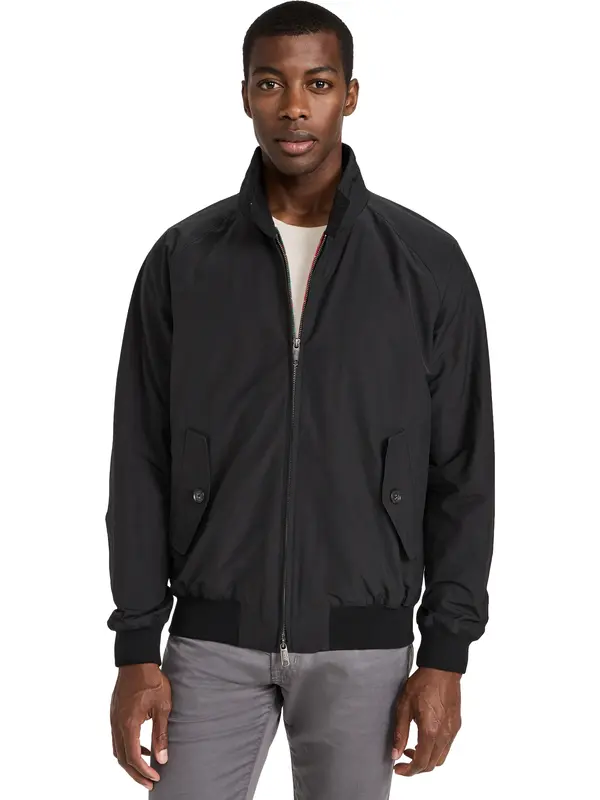 BARACUTA G9 Modern Classic Jacket - Black