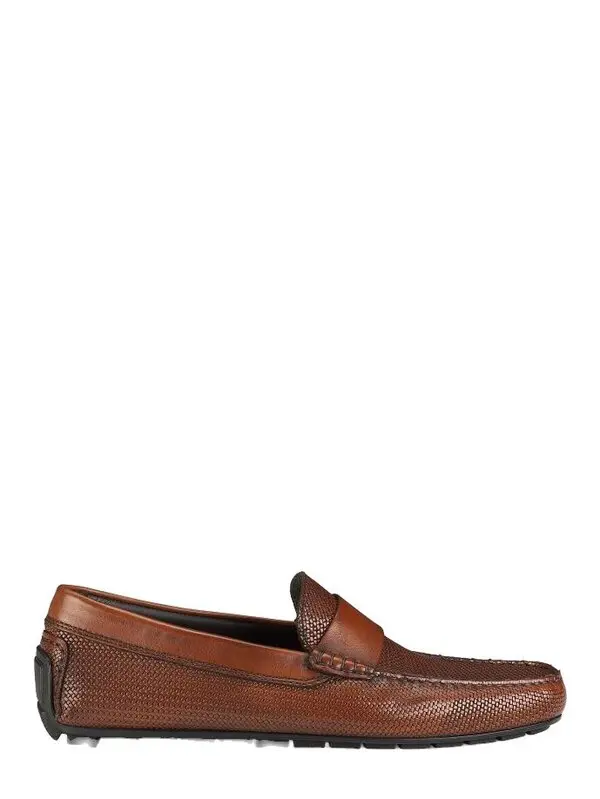 To Boot New York Magnus Leather Driving Moccasins - Cuoio