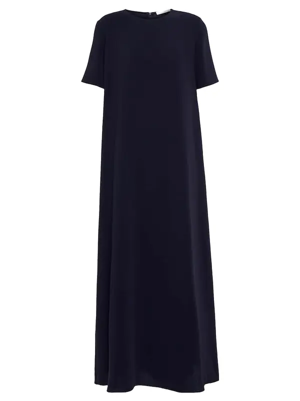 THE ROW Robi Maxi T-shirt Dress - Blue