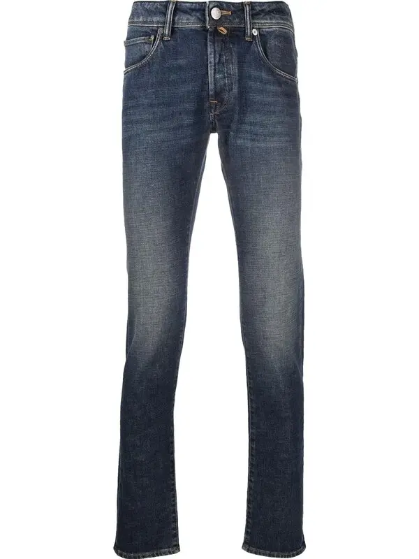 Incotex Slim-cut Jeans - Blue
