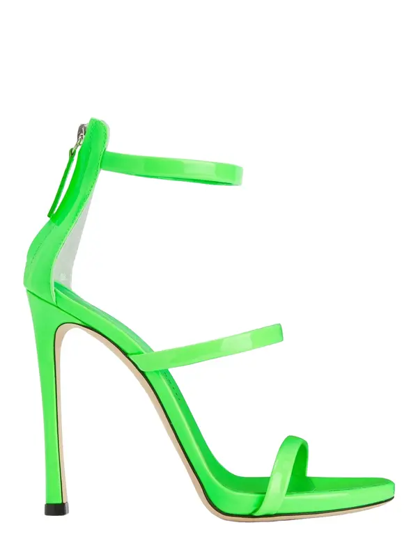 GIUSEPPE ZANOTTI 120mm Harmony Sandals - Green