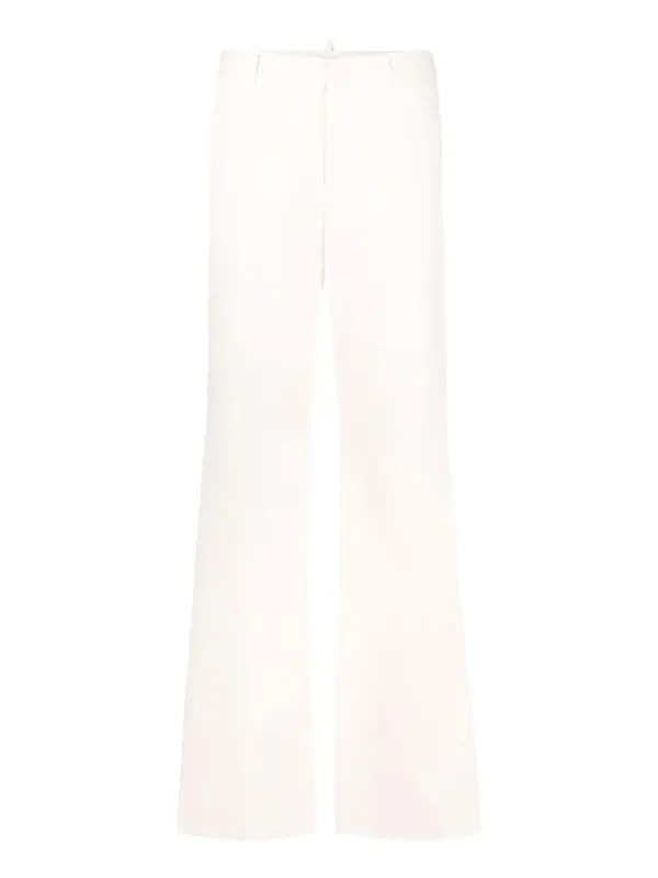Dsquared2 Straight-leg Mid-rise Trousers - Neutrals