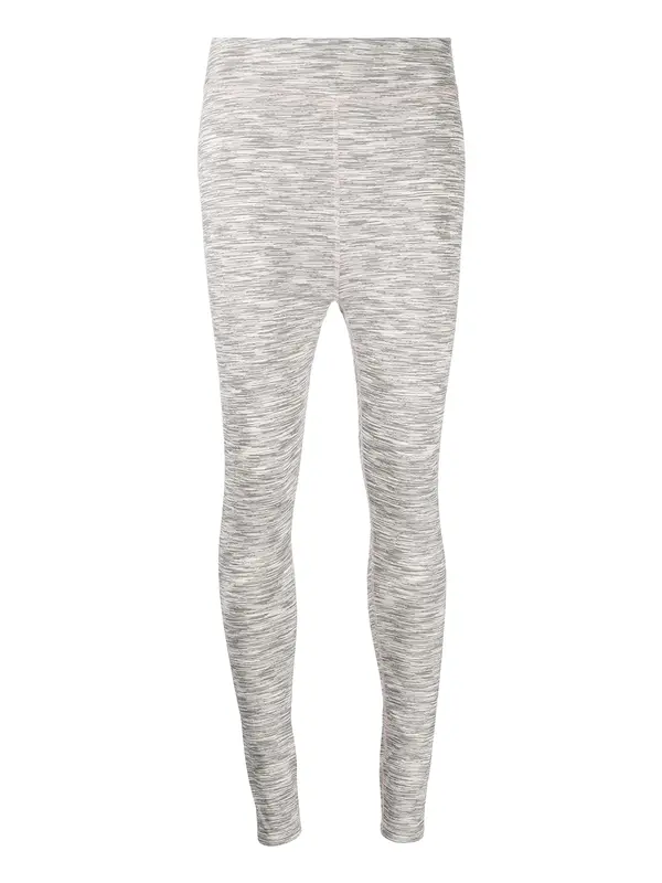 ONEFIFTEEN X Beyond The Radar Woven Mélange Leggings - Grey