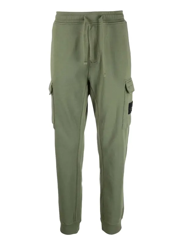 Stone Island Compass Badge Track Pants - Green