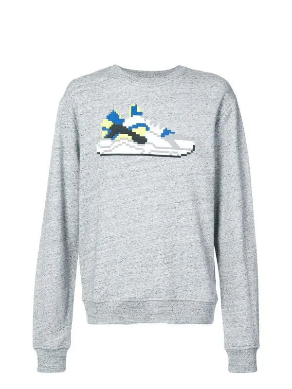 MOSTLY HEARD RARELY SEEN Blazed Sneaker Sweatshirt - Grey