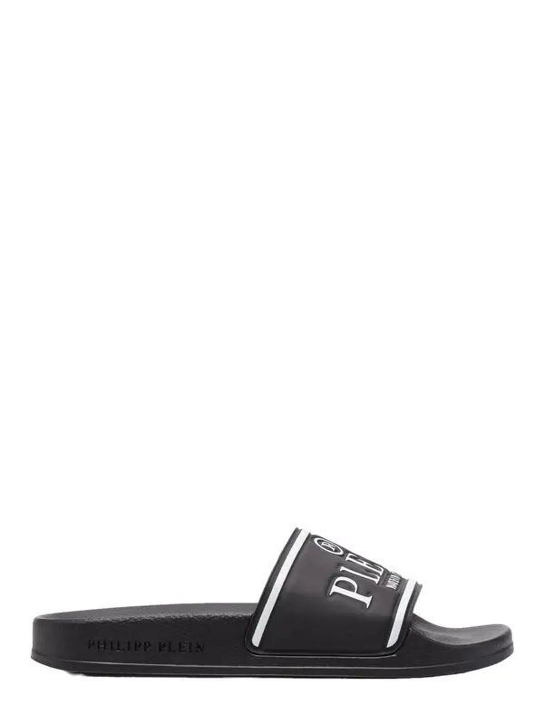 Philipp Plein Logo Slides - Black